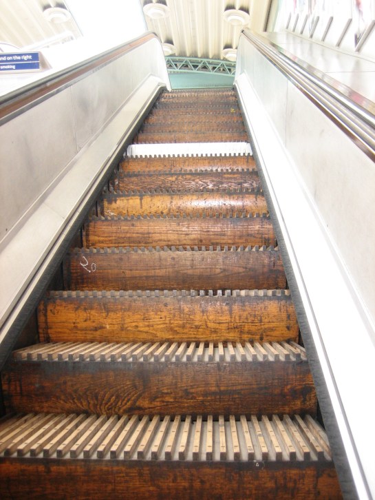 20. The wooden escalator at Greenford | 150 great things about the ...