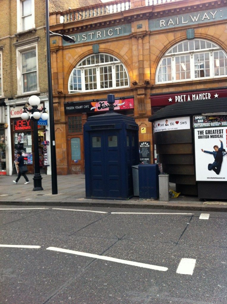 45. The police box outside Earl’s Court | 150 great things about the ...