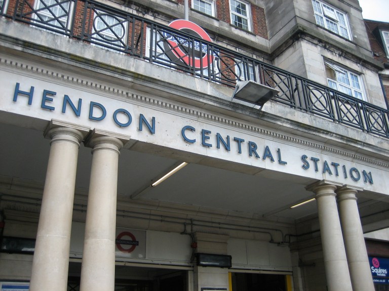 56. The exterior of Hendon Central | 150 great things about the Underground